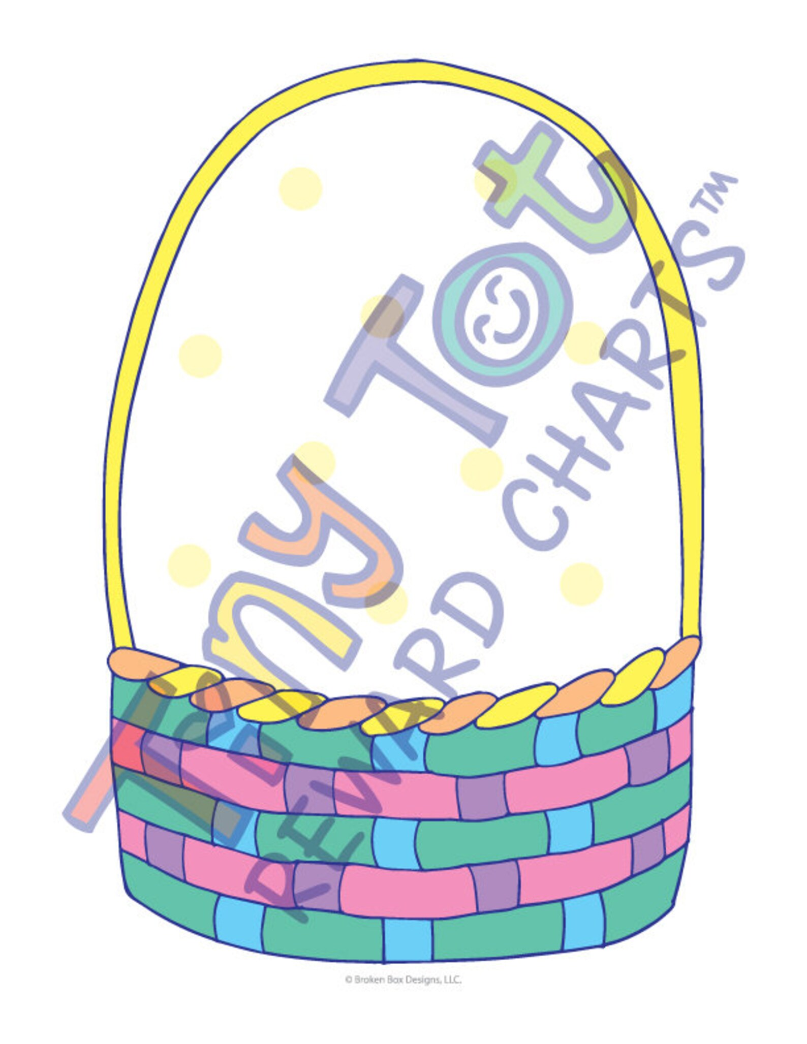 Easter Basket Reward Chart printable Download - Etsy