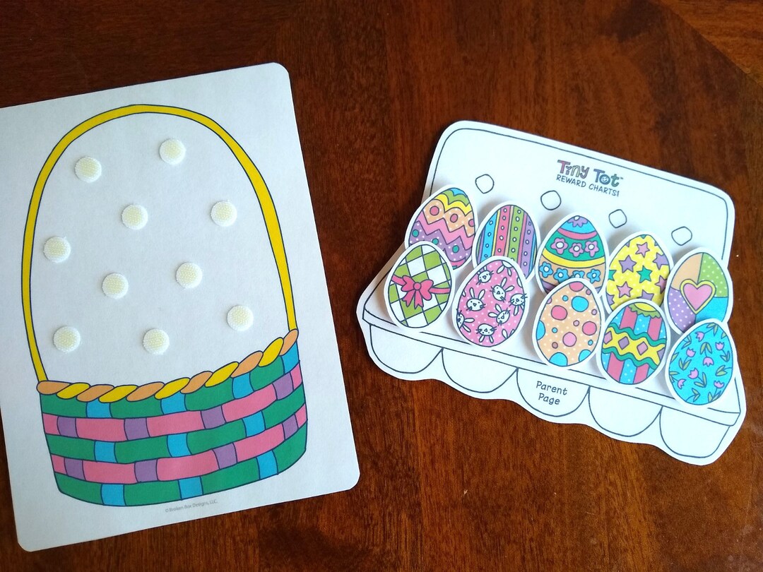 Easter Basket Reward Chart - Etsy