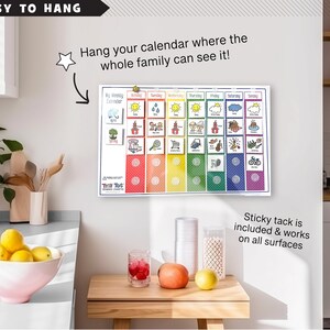 Weekly Visual Calendar Deluxe Gift Set Bundle - Etsy