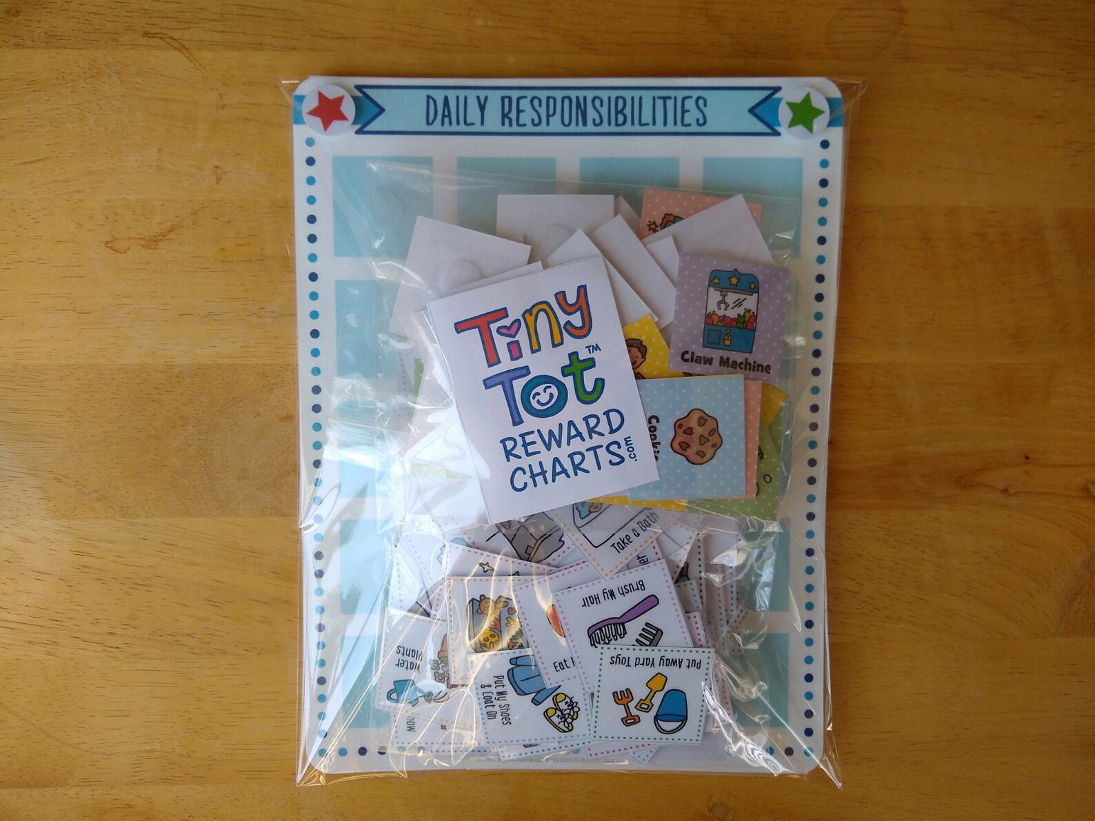 Responsibilities & Rewards Visual Chart for Boys 188 Cards | Etsy