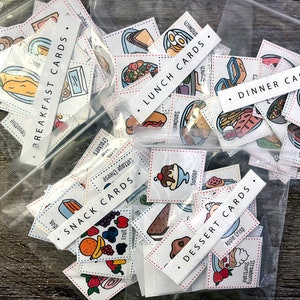 Complete Meal-planning Set (120 Food Cards) - Etsy