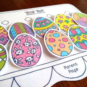 Easter Basket Reward Chart - Etsy