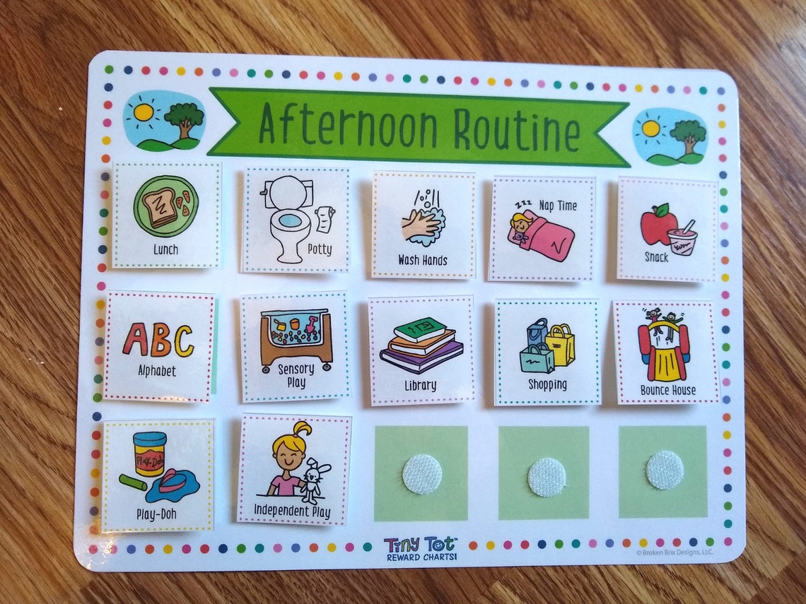 Daily Visual Schedule 120 Routine and Activity Cards - Etsy