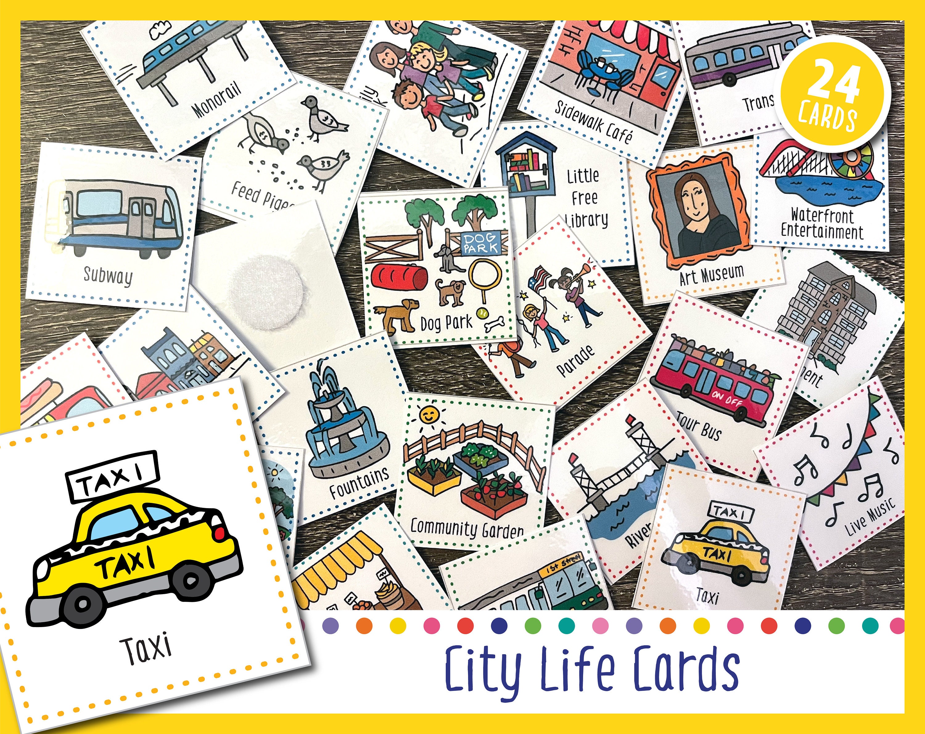 City Life Cards - Etsy
