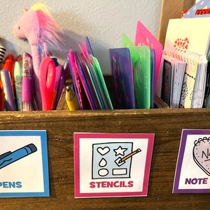 Arts & Craft Supply Labels - Etsy