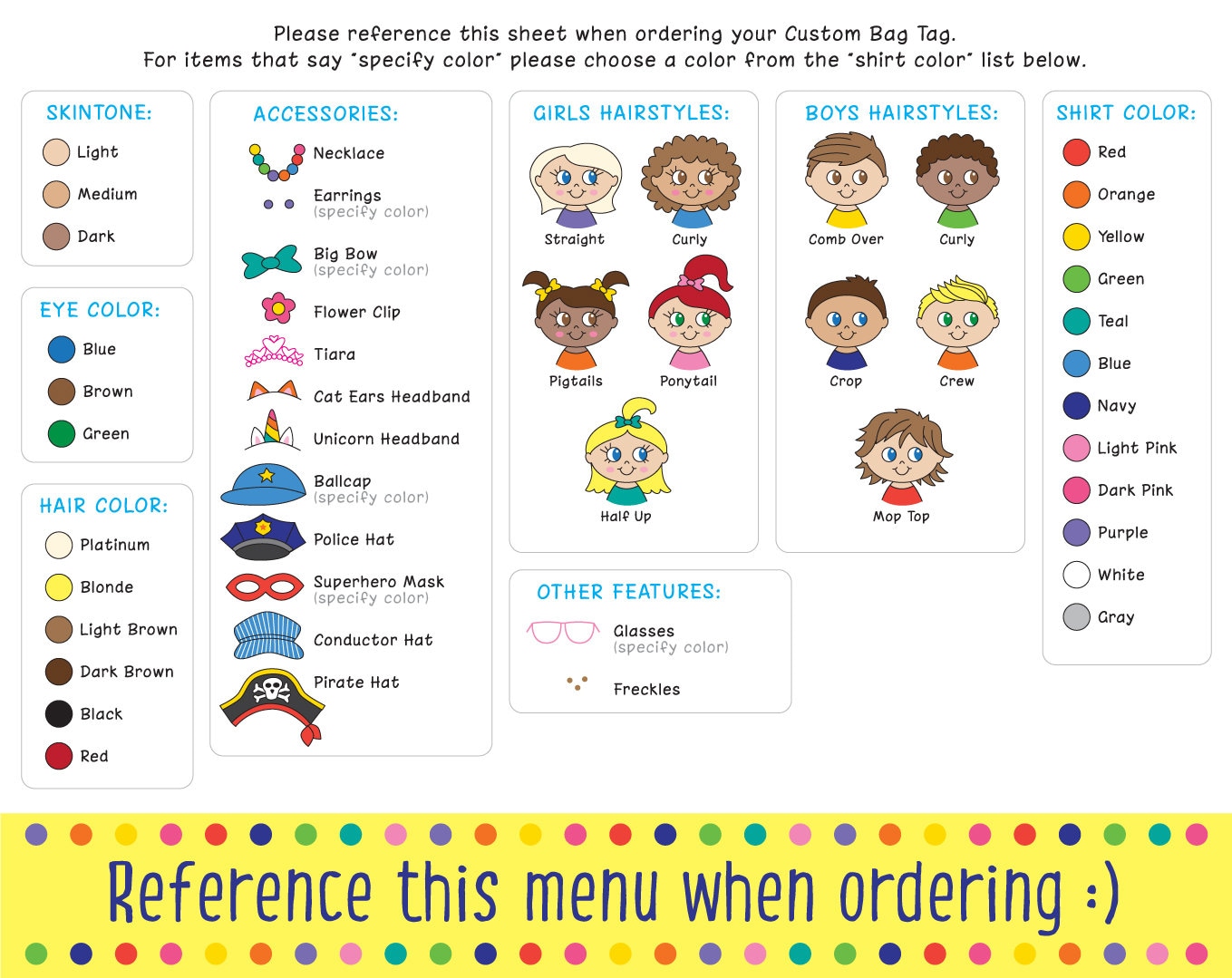 Custom Bag Tag For Kids | Etsy