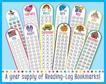 Printable Bookworm Bundle | Reading Comprehension Bookmarks & Reading ...