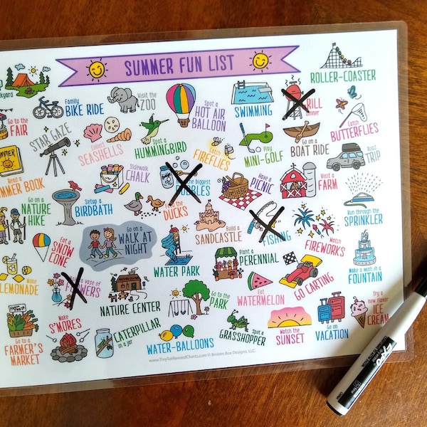 Summer Fun List - Etsy