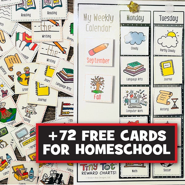 Homeschool Schedule - Etsy