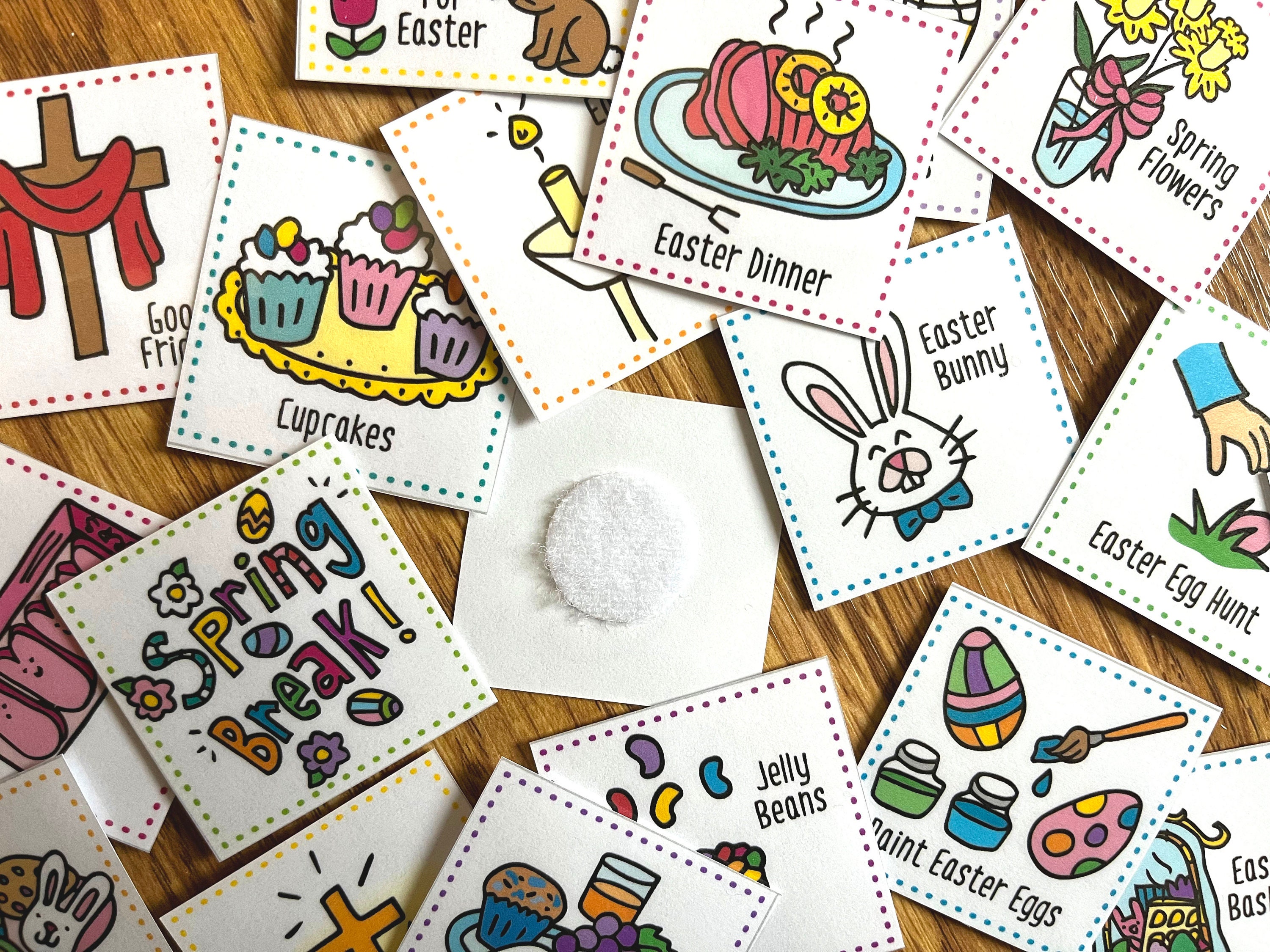 Easter Visual Cards | Etsy