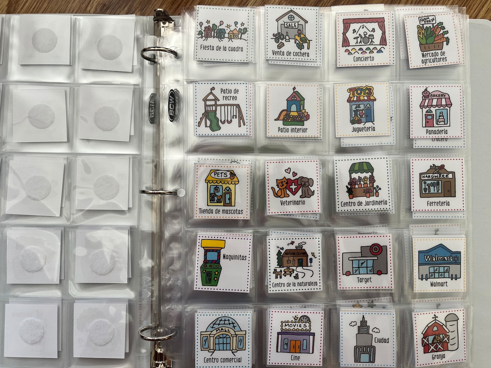 Spanish Weekly Visual Calendar (includes 264 Cards) - Etsy