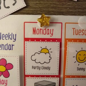 Weekly Visual Calendar includes 264 Cards - Etsy
