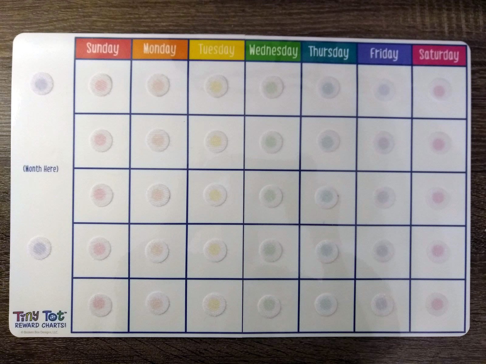 Calendario Visual Mensual Incluye 132 Tarjetas Calendario | Etsy