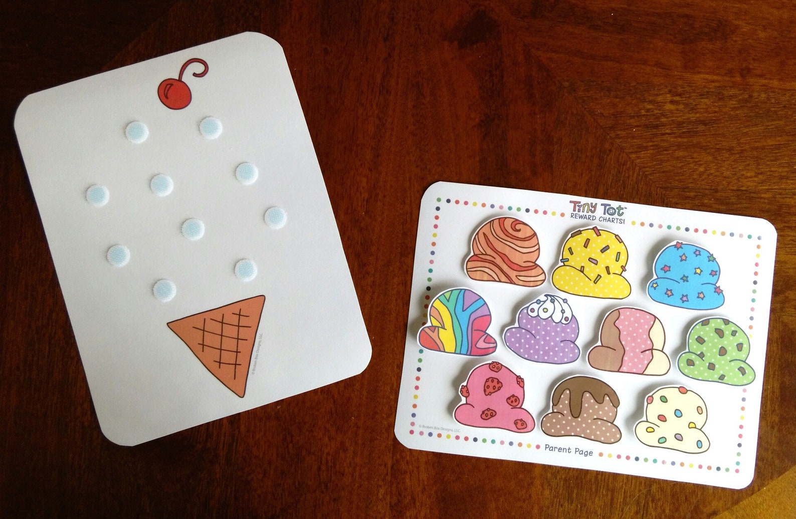 Ice-cream Cone Reward Chart | Etsy