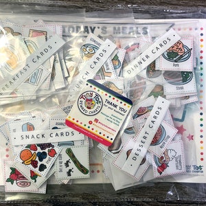 Complete Meal-planning Set (120 Food Cards) - Etsy