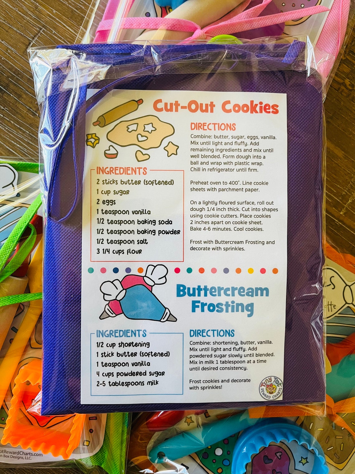 Baking Themed Premade Party Favor Bags | Pre-filled Kids Favor Bags ...