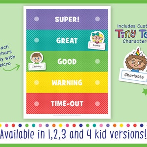 Custom Behavior Chart - Etsy