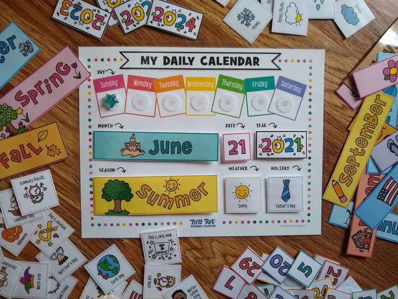 Daily Calendar - Etsy