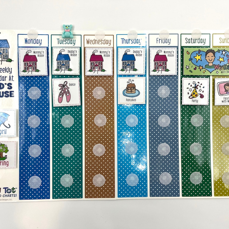 Calendar Divorce Kids - Etsy