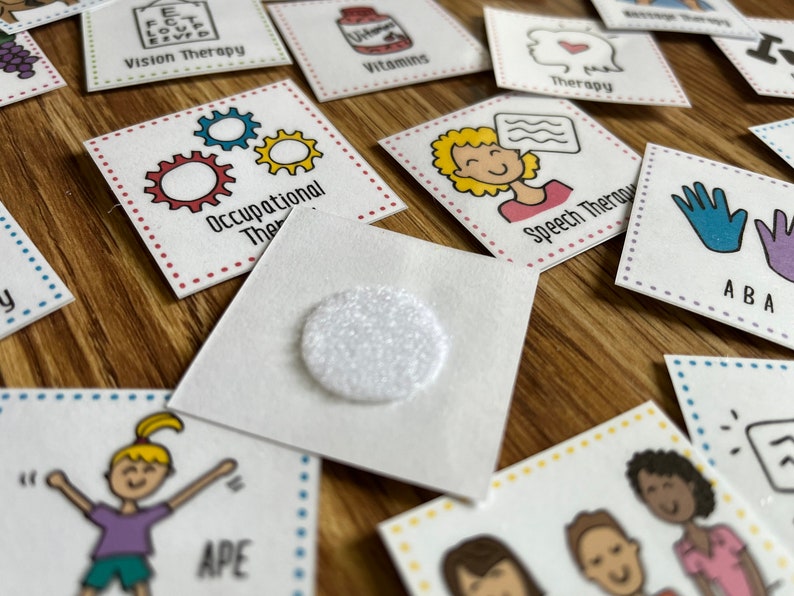 Therapeutic Care Visual Cards - Etsy
