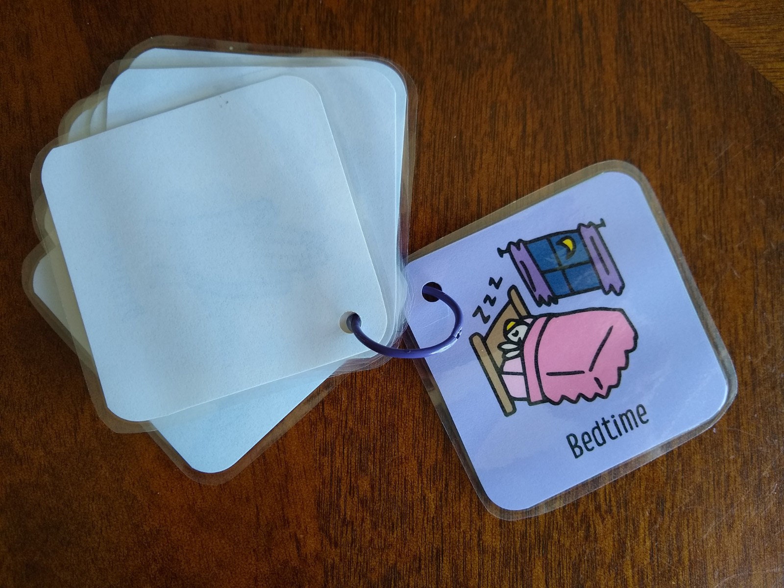 Bedtime Routine-on-a-ring | Etsy