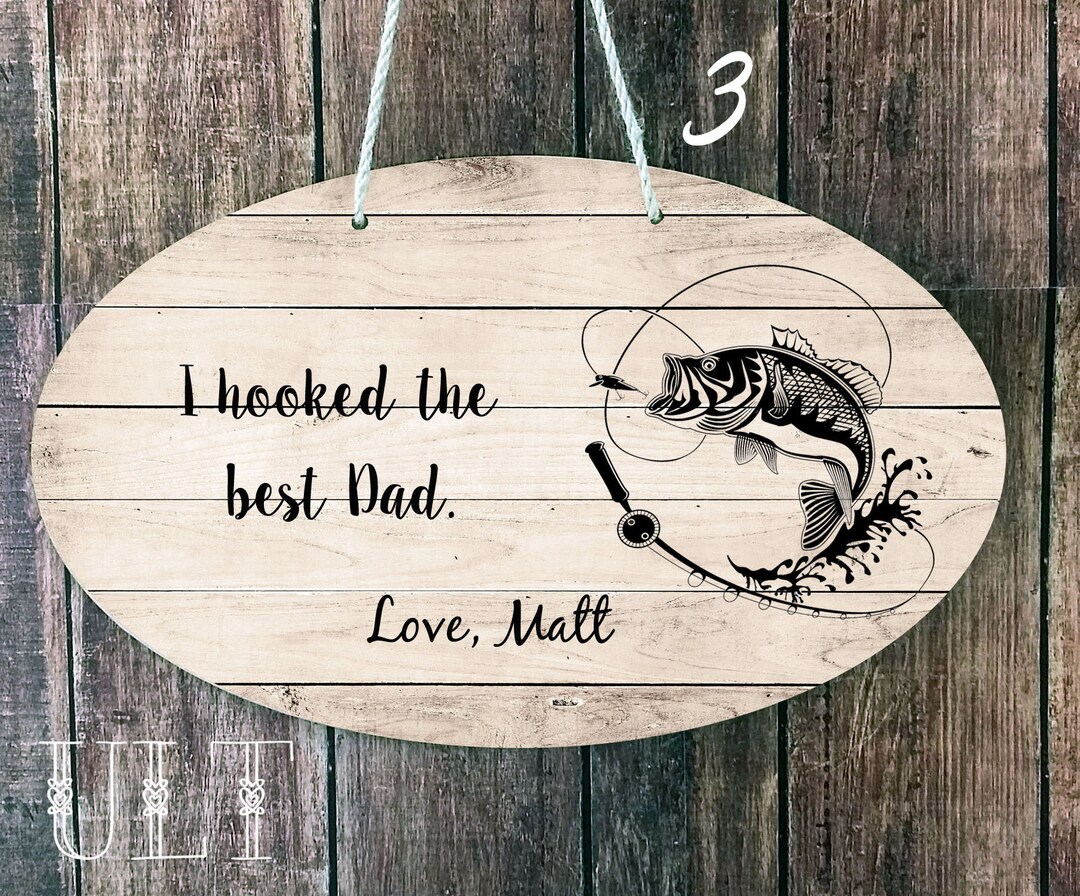 Father's Day Gift Fishing Fathers Day Gift for Dad Personalized Gift ...