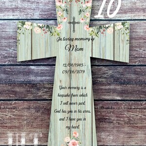 Loss of Mother Memorial Gift Mom in Memory of Mom Sign Remembrance Gift ...