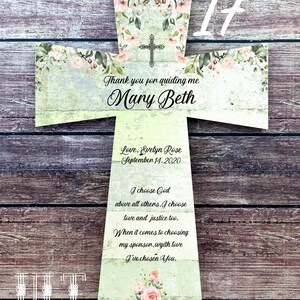 Confirmation Sponsor Gift for Confirmation Sponsor Personalized Confirmation Sponsor Gift for ...