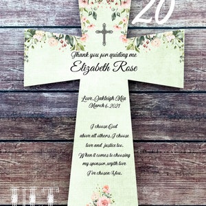 Confirmation Sponsor Gift for Confirmation Sponsor Personalized Confirmation Sponsor Gift for ...