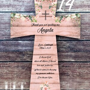 Confirmation Sponsor Gift for Confirmation Sponsor Personalized Confirmation Sponsor Gift for ...