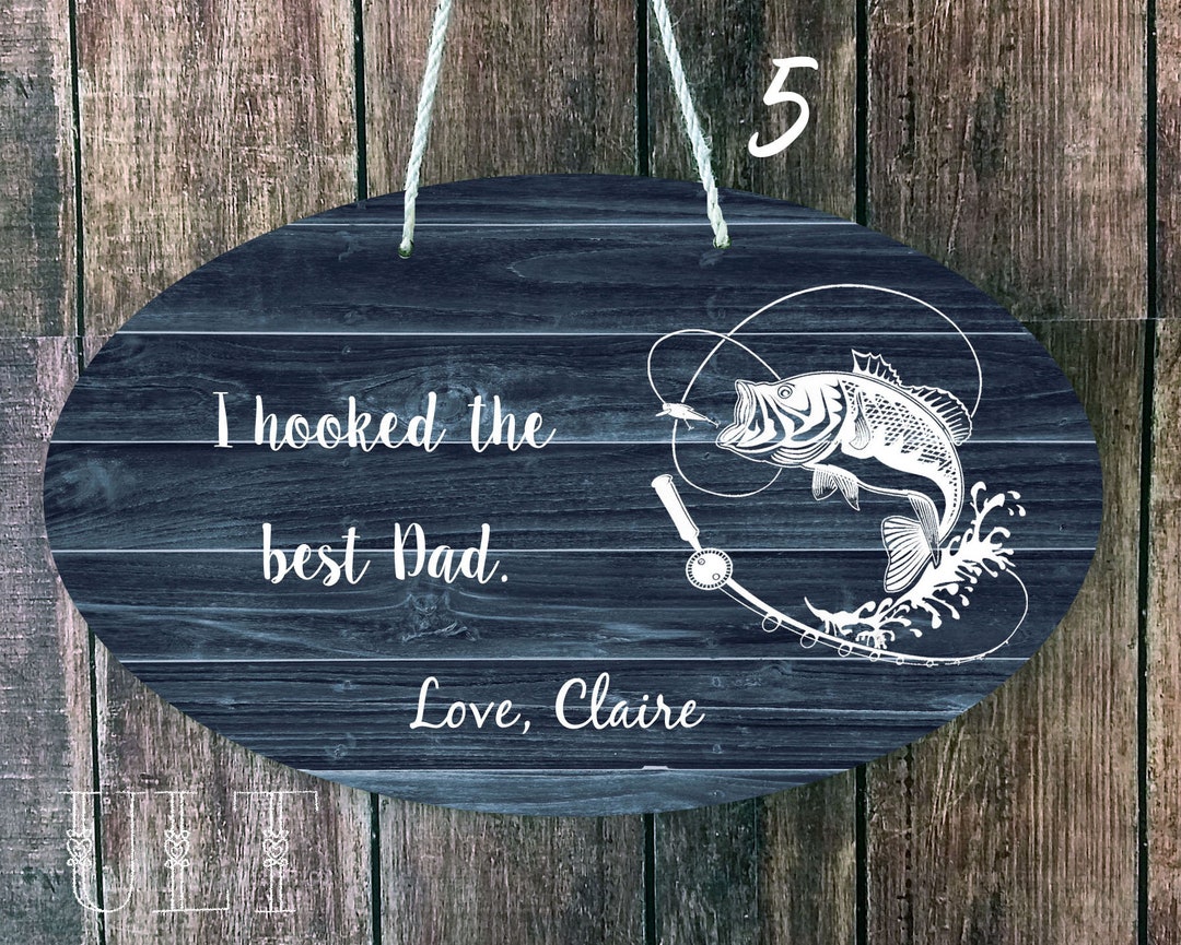 Father's Day Gift Fishing Fathers Day Gift for Dad Personalized Gift ...