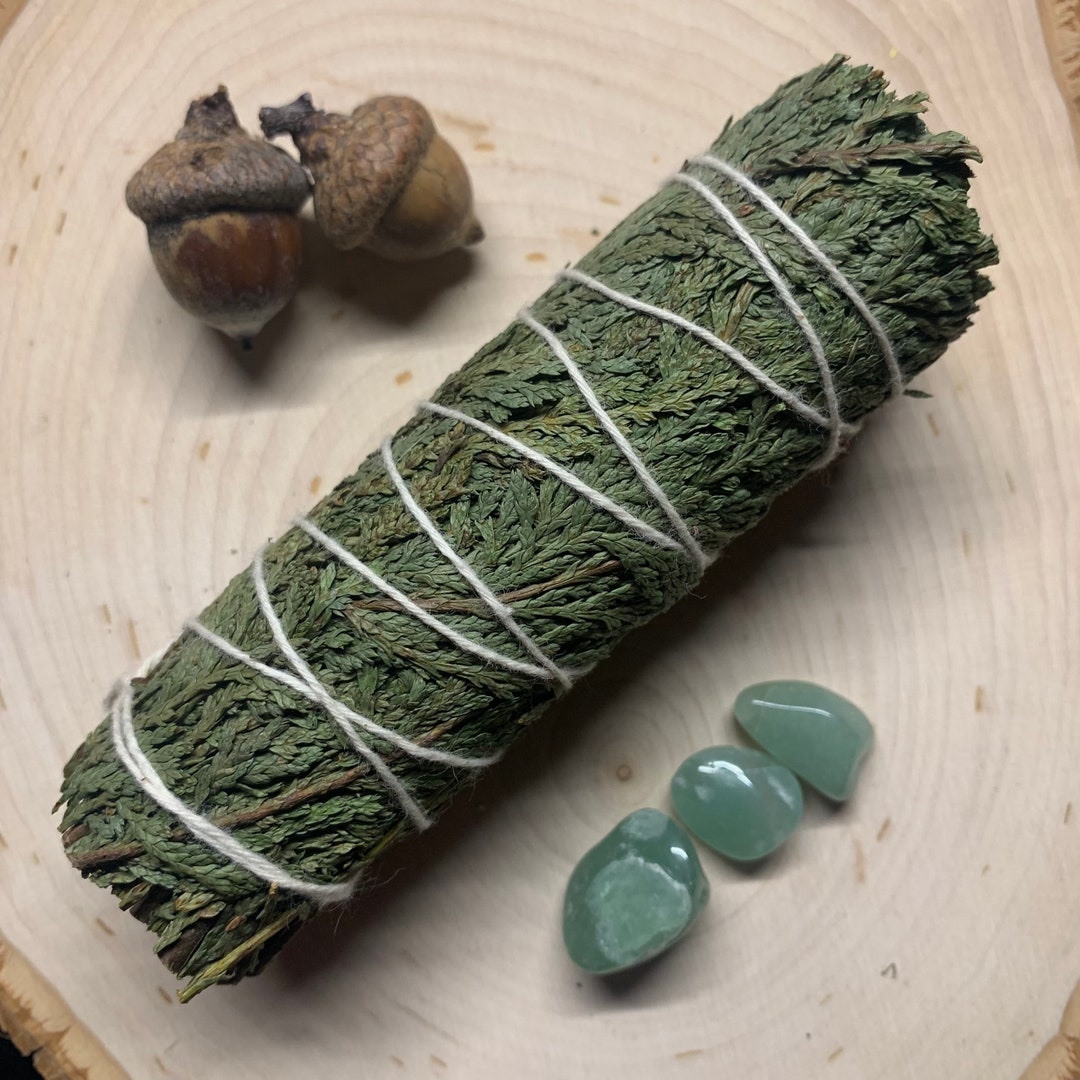 Cedar Smoke Cleansing Bundle / Stick Herbs Sage Smudge - Etsy