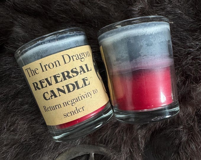 Reversal Candle - Votive - Spell Candle - Witchcraft - Return to Sender ...