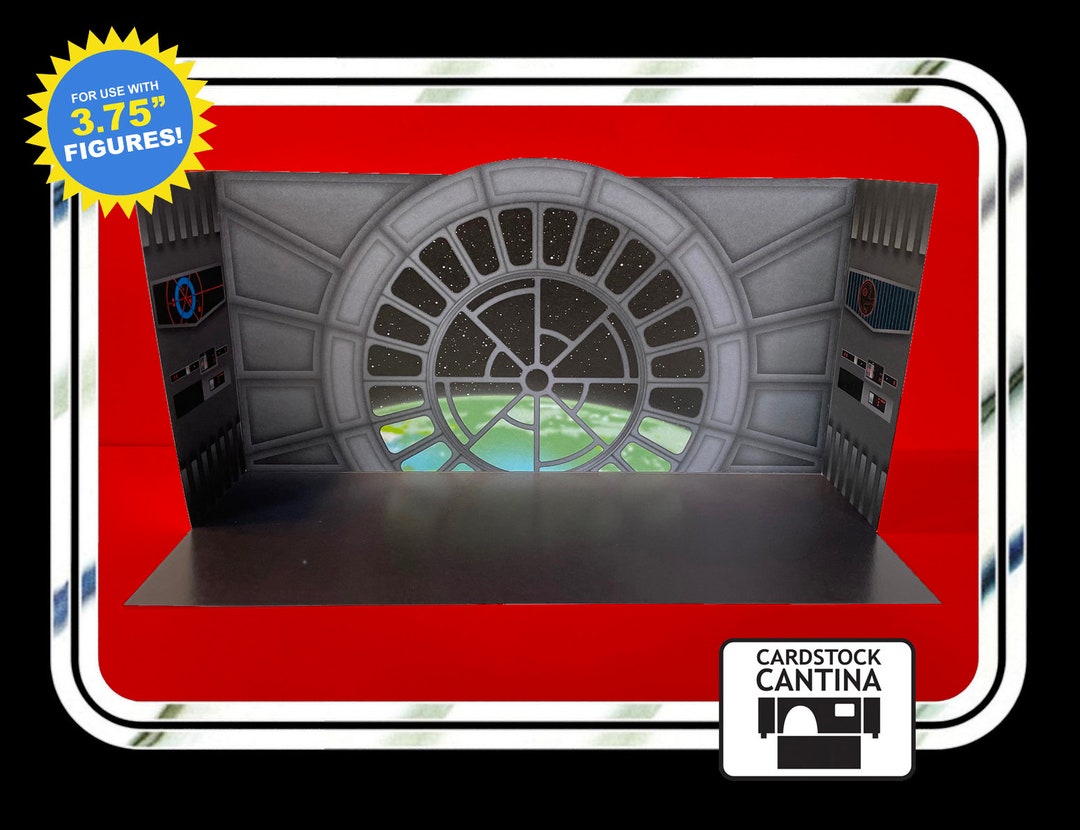 Custom Death Star Diorama | Emperor's Throne Room | Star Wars Playset ...