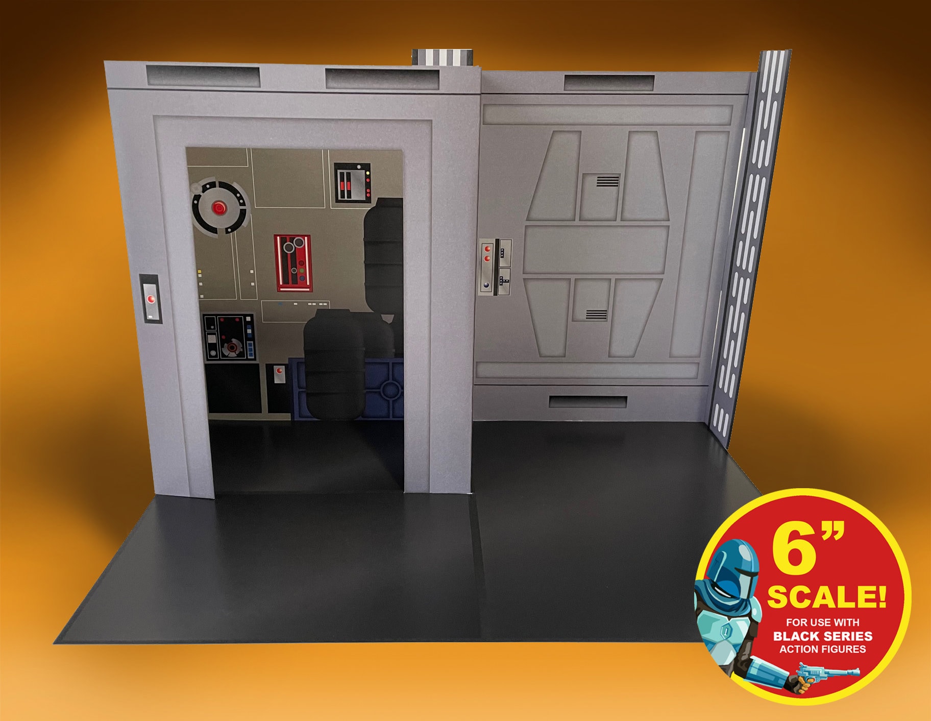 Custom Black Series Death Star Diorama | Star Wars Playset - Etsy