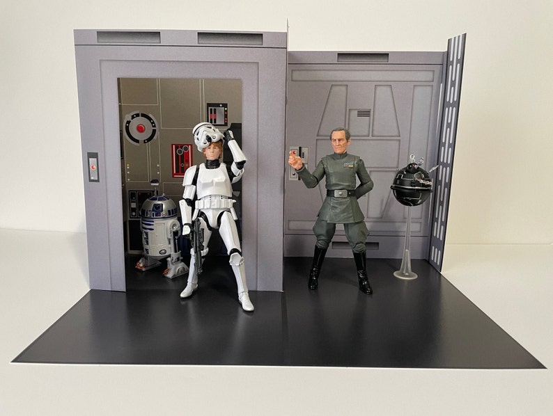 Custom Black Series Death Star Diorama Star Wars Playset - Etsy