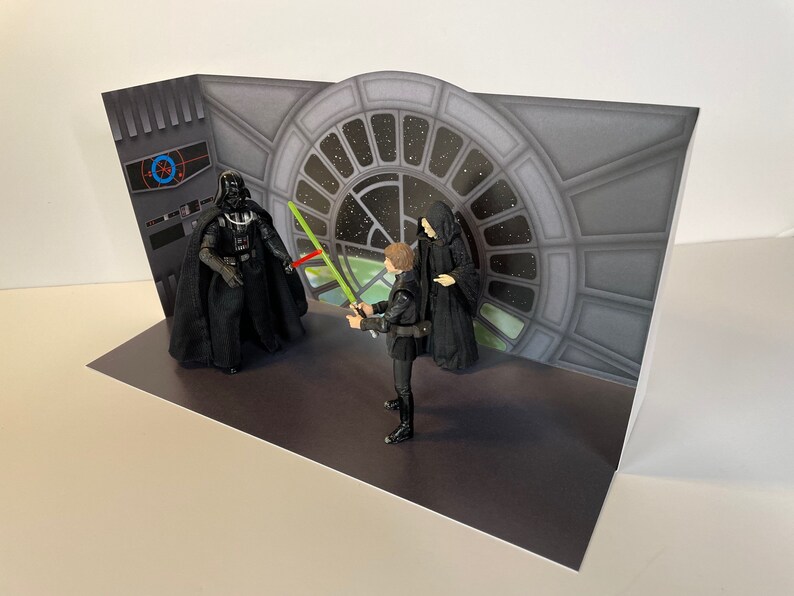 Custom Death Star Diorama Emperor's Throne Room Star - Etsy