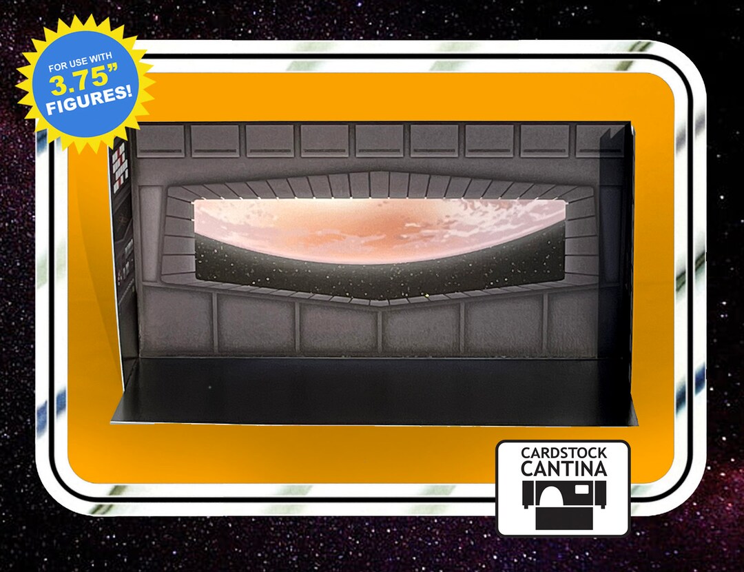Custom Death Star Overbridge Diorama Star Wars Playset - Etsy