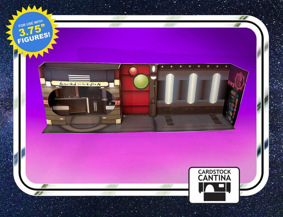 Outlander Club | Coruscant Streets Diorama | Star Wars Playset - Etsy