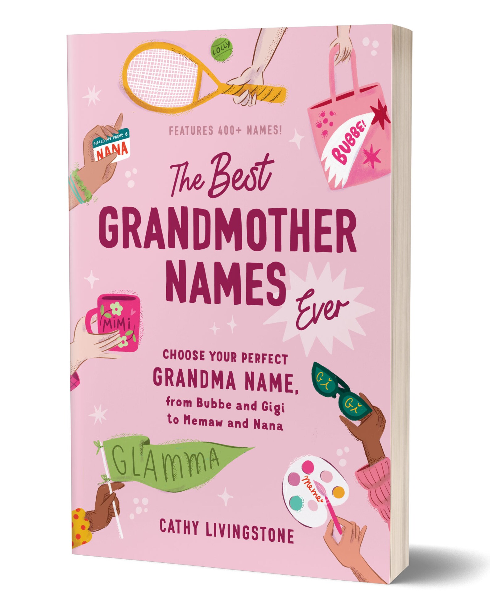 New Grandma Gift for First Time Grandma BEST Grandmother Names Book ...