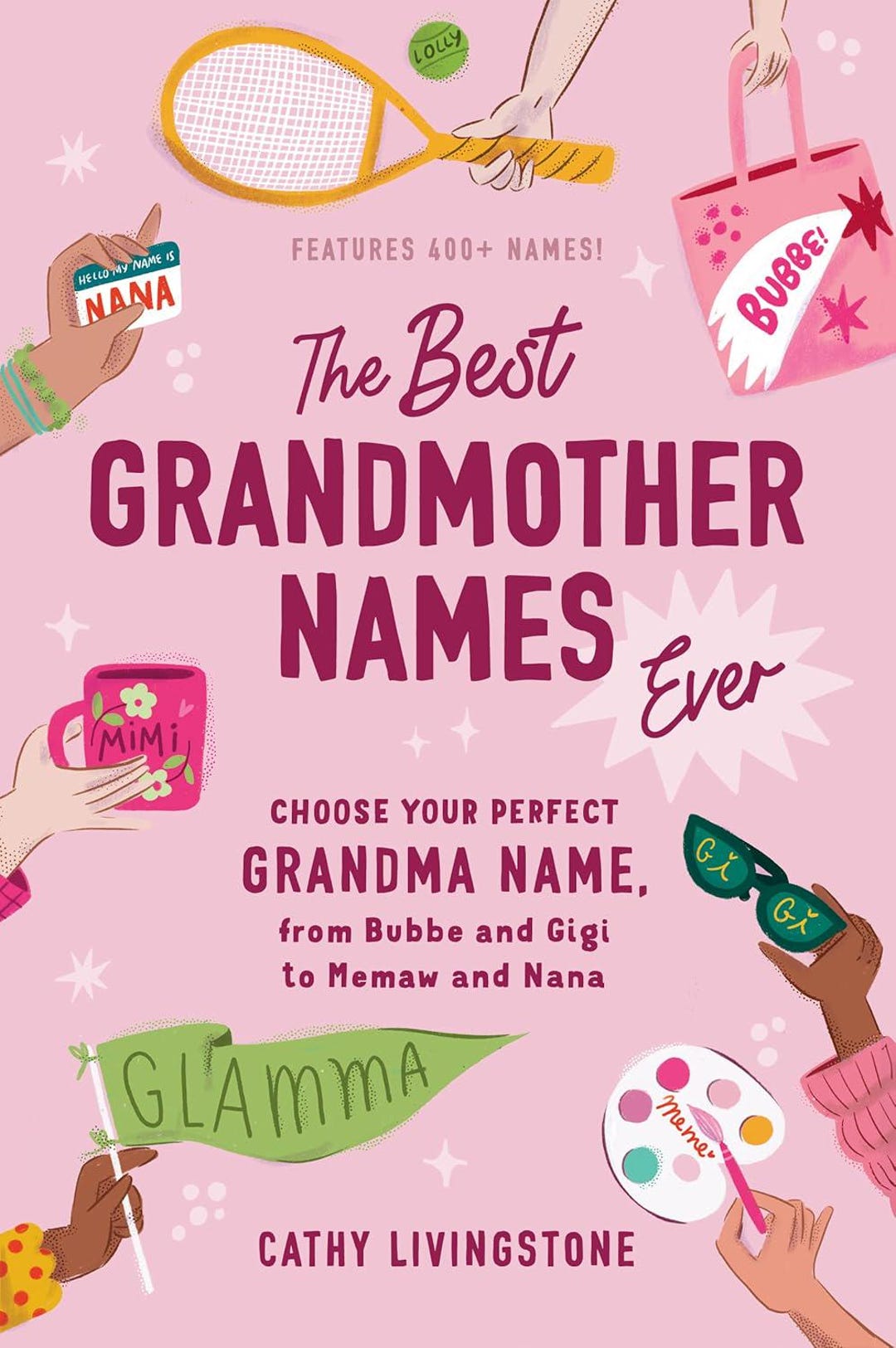 New Grandma Gift for First Time Grandma - BEST Grandmother Names Book ...