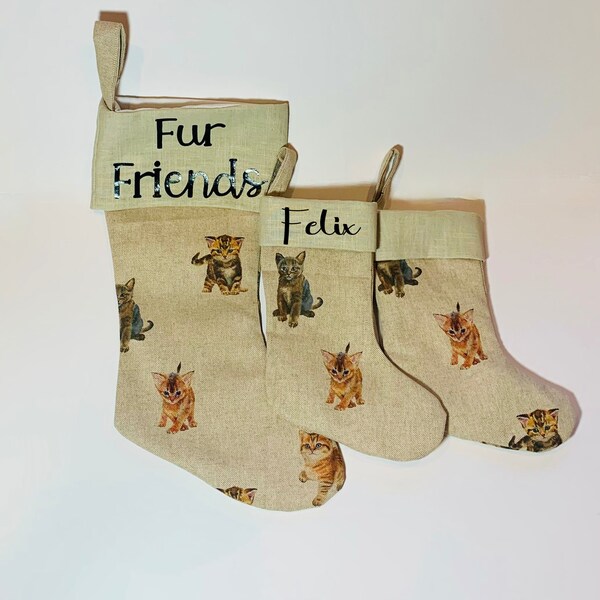 Cat Stocking - Etsy