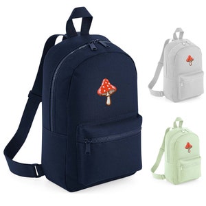 Mushroom Mini Rucksack Stylish and Functional. Ideal for Any Occasion ...