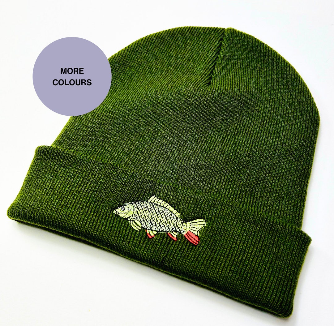 Carp Fishermans Beanie Hat, Fishing Accessories, Fishing Hats ...