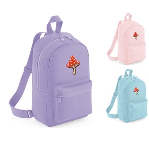 Mushroom Mini Rucksack Stylish and Functional. Ideal for Any Occasion ...