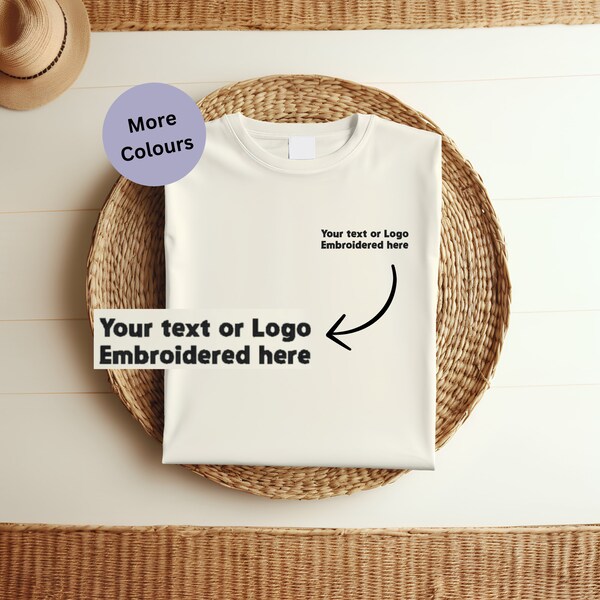 Embroidered T Shirts - Etsy