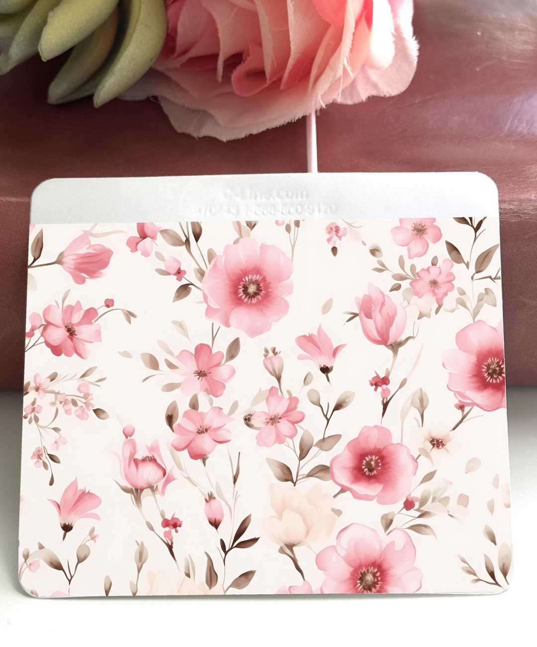 Vinyl Adhesive Pocket | Planner Pocket | Notebook Pocket | Floral ...