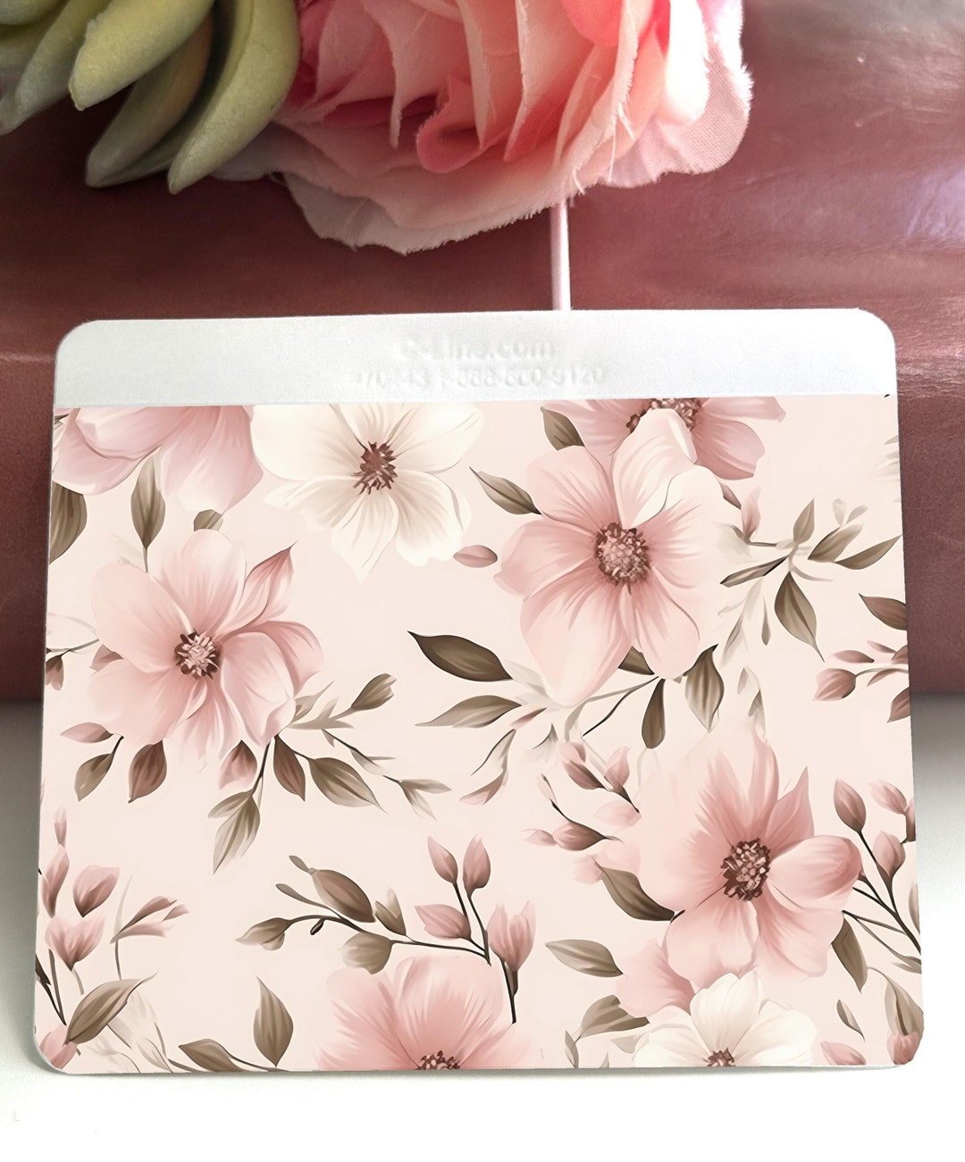 Vinyl Adhesive Pocket | Planner Pocket | Notebook Pocket | Floral ...