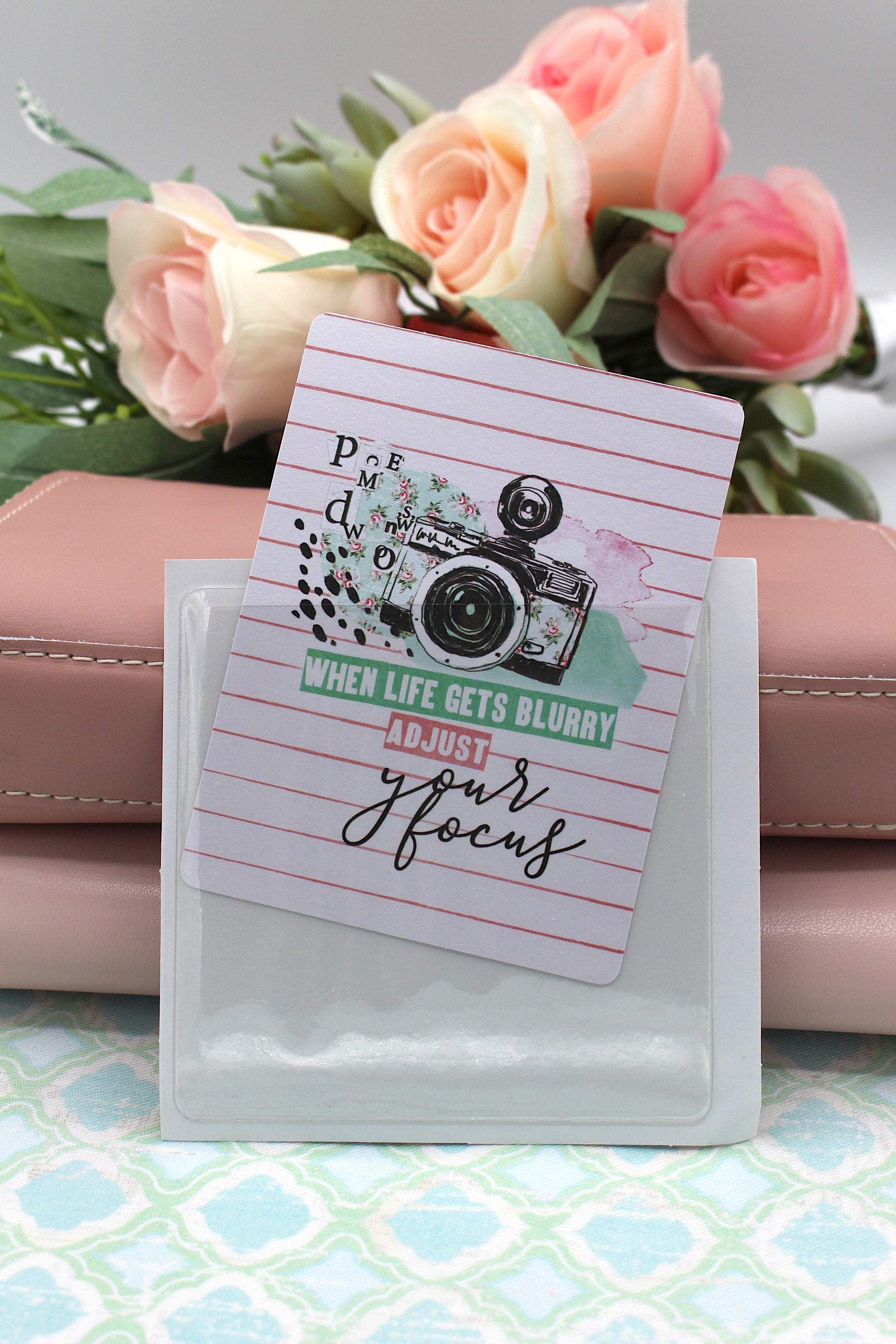 Set of 4 Vinyl Adhesive Label Pockets - Etsy