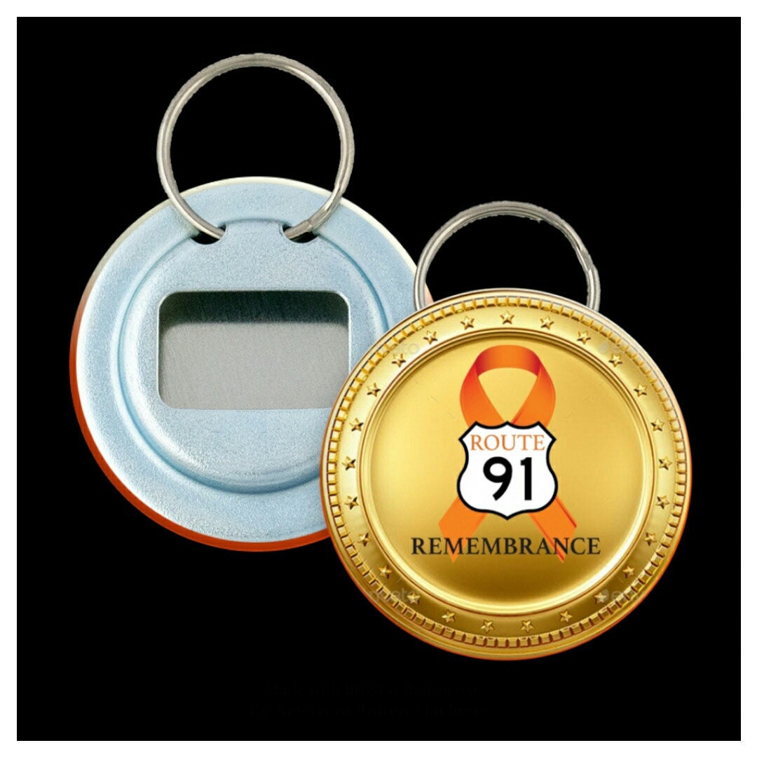 Route 91 Tribute Button Key Chain Bottle Openers - Etsy